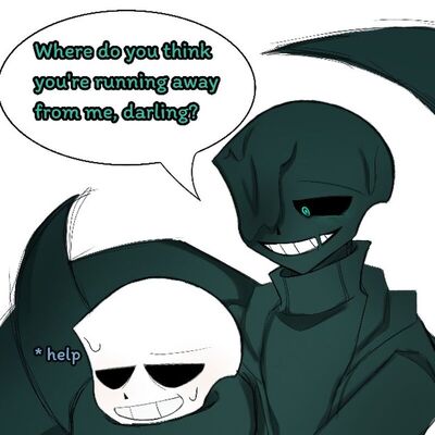 nightmare sans x classic sans: ฟิค Boy Love (บรรยาย)