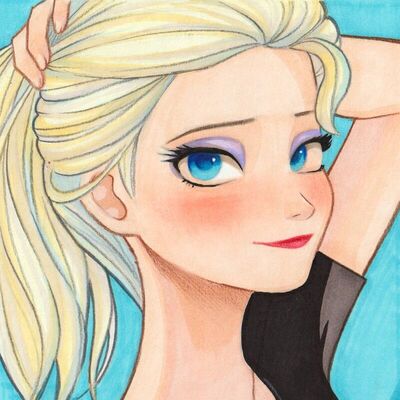 Frozen Modern Au Elsa x reader: ฟิค Girl Love (บรรยาย)