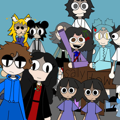 sally show! : ฉบับ คนแต่งแดกกาวเกินขนาด: แนวทางเลือก (แชท)