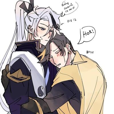 แอบชอบรุ่นพี่ก็ไม่บอกกันเลยนะ -ROV ( Murad x Tulen ) - ... : ฟิค Boy Love (แชท)