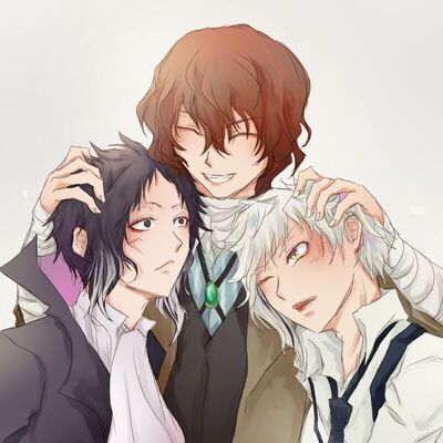 [Fan art] BSD etc. - (Akutagawa siblings) ใช้นี่เถอะค่ะ: แฟนอาร์ต