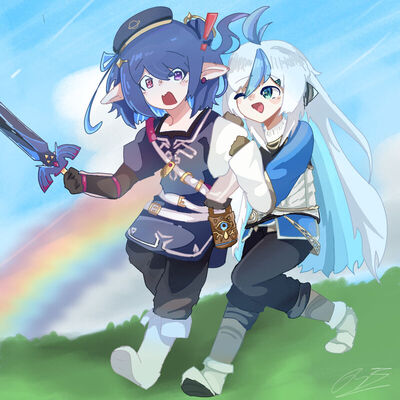 องค์หญิงสตรีศักดิ์สิทธิ์กับองครักษ์ฝุ่นธุลี (Ami x Debirun) - เกาะแห่ง ...