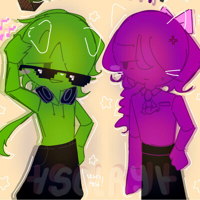 ดนตรีสื่อรัก | AVA & AVM | Green x Purple: ฟิคฟรีสไตล์ (แชท)