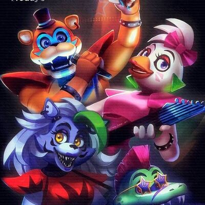 FnaF9เมื่อกูเป้นยามนอกเครืองเเบบกะดึกในห้างพิซซ่าเพร็ก: ฟิค Boy Love (แชท)