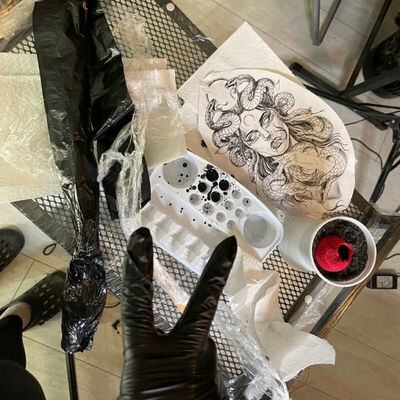 (lookism) the tattoo artist all x hyung seok: ฟิค Boy Love (แชท)