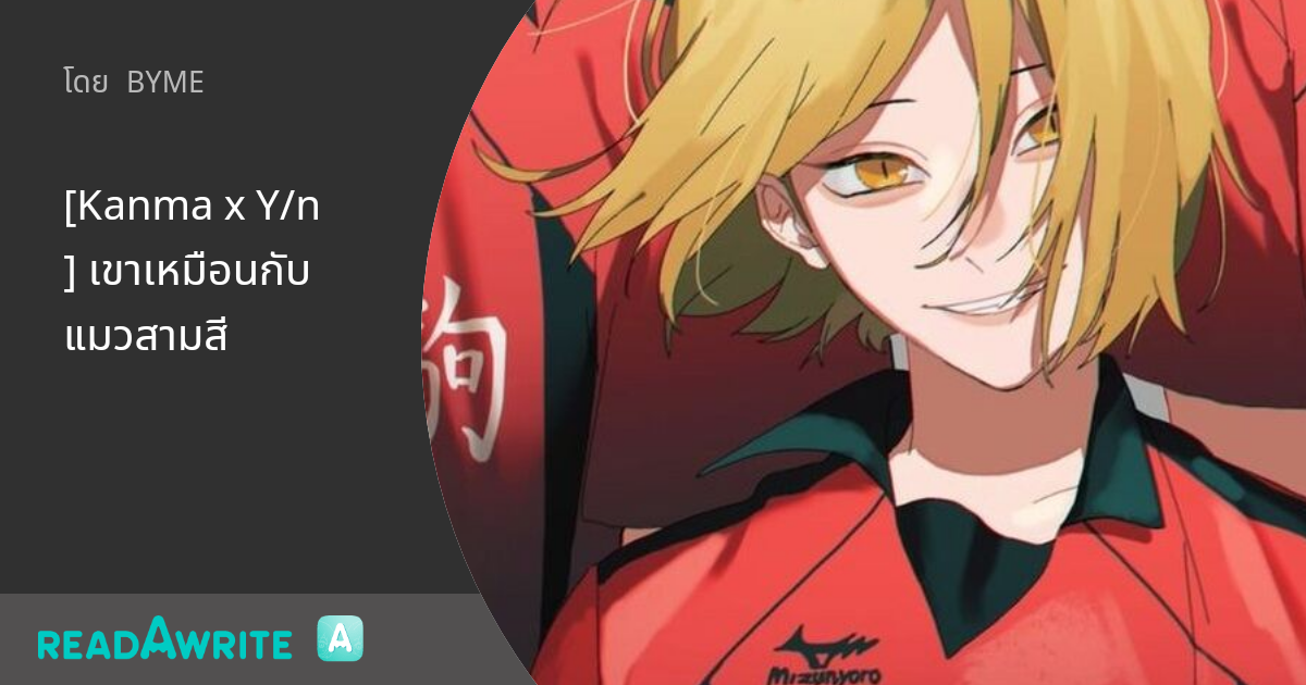 [Kanma x Y/n] เขาเหมือนกับแมวสามสี: ฟิค Love Novel (แชท)