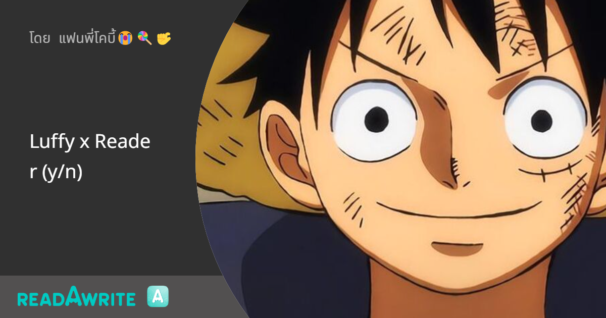 Luffy x Reader (y/n): ฟิค Love Novel (บรรยาย)
