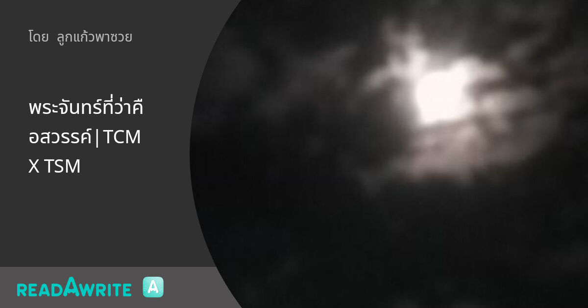 พระจันทร์ที่ว่าคือสวรรค์|TCM X TSM - นรกบนแสงแดด : ฟิค Boy Love (แชท)