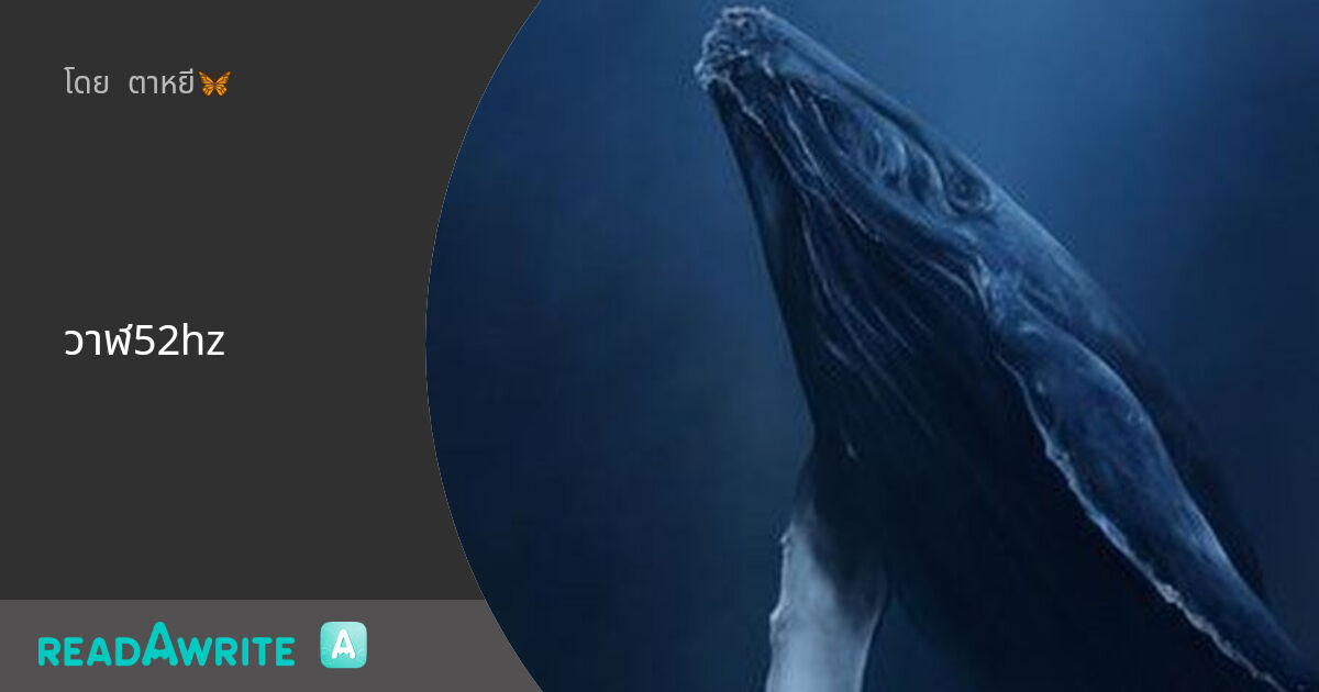 วาฬ52hz: สะท้อนสังคม (แชท)