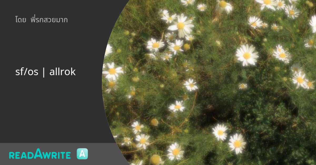 sf/os | allrok: ฟิค Boy Love (แชท)