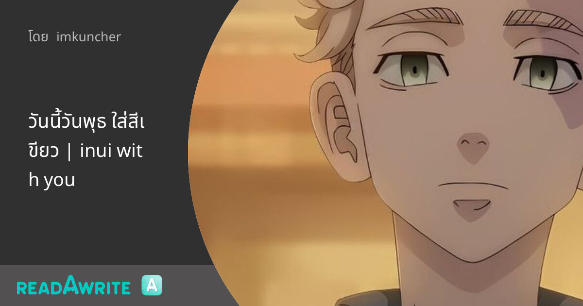 วันนี้วันพุธ ใส่สีเขียว | inui with you: ฟิคฟรีสไตล์ (แชท)