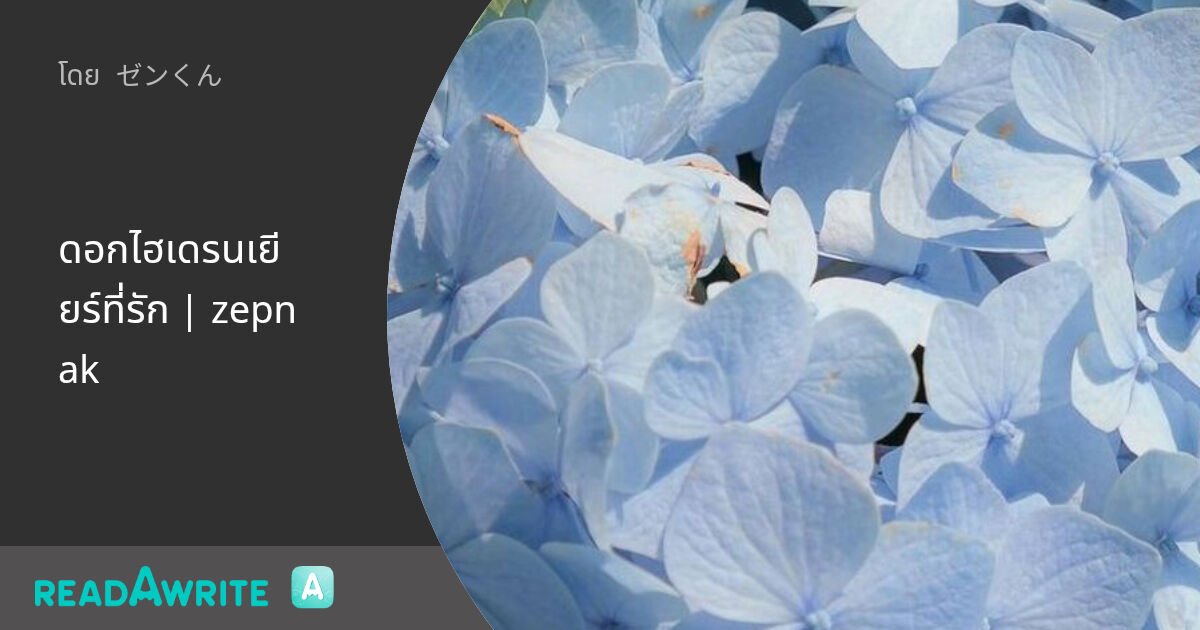 ดอกไฮเดรนเยียร์ที่รัก | zepnak: ฟิคฟรีสไตล์ (แชท)