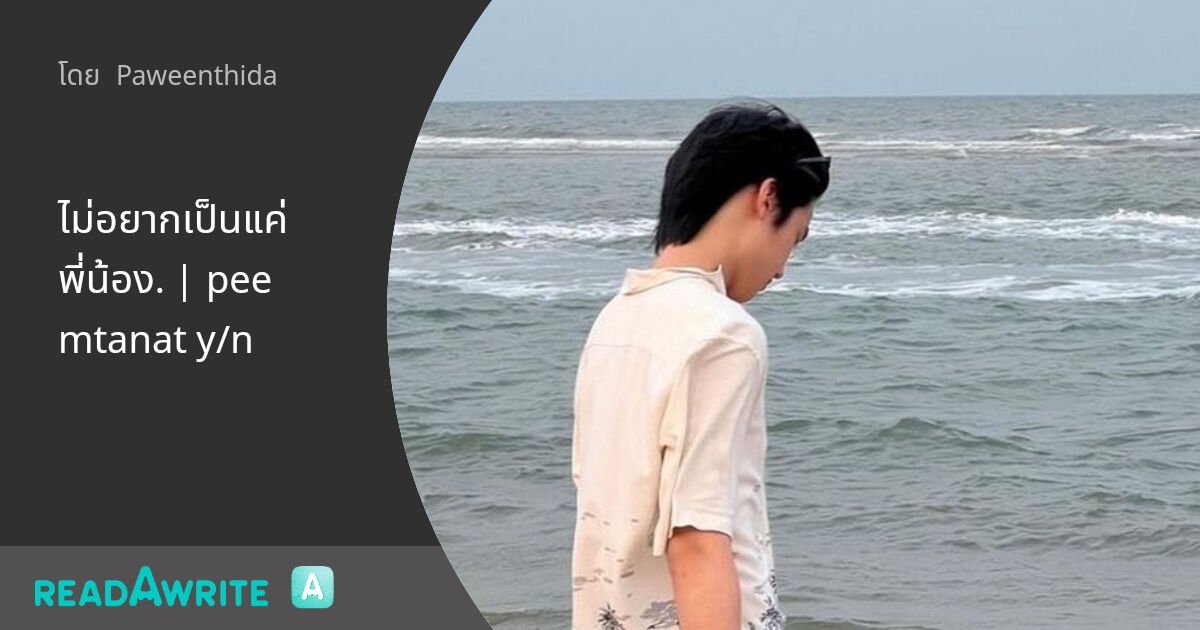 ไม่อยากเป็นแค่พี่น้อง. | peemtanat y/n: ฟิค Love Novel (แชท)