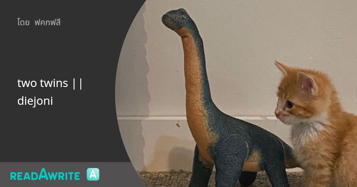 two twins || diejoni: ฟิค Boy Love (แชท)