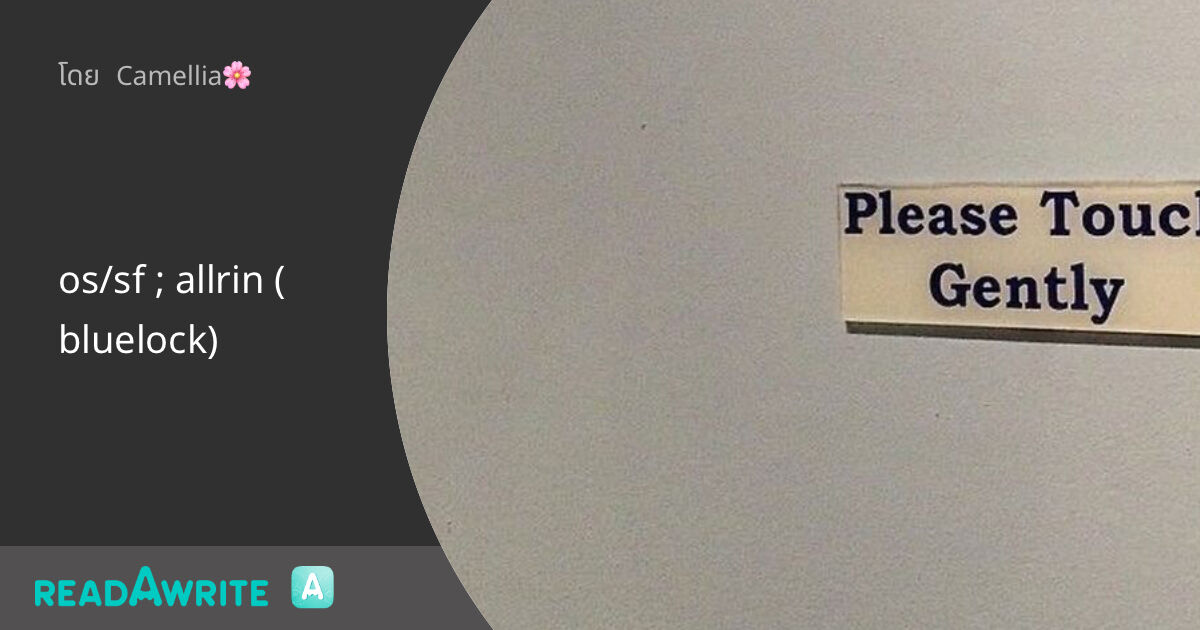 os/sf ; allrin (bluelock): ฟิค Boy Love (แชท)