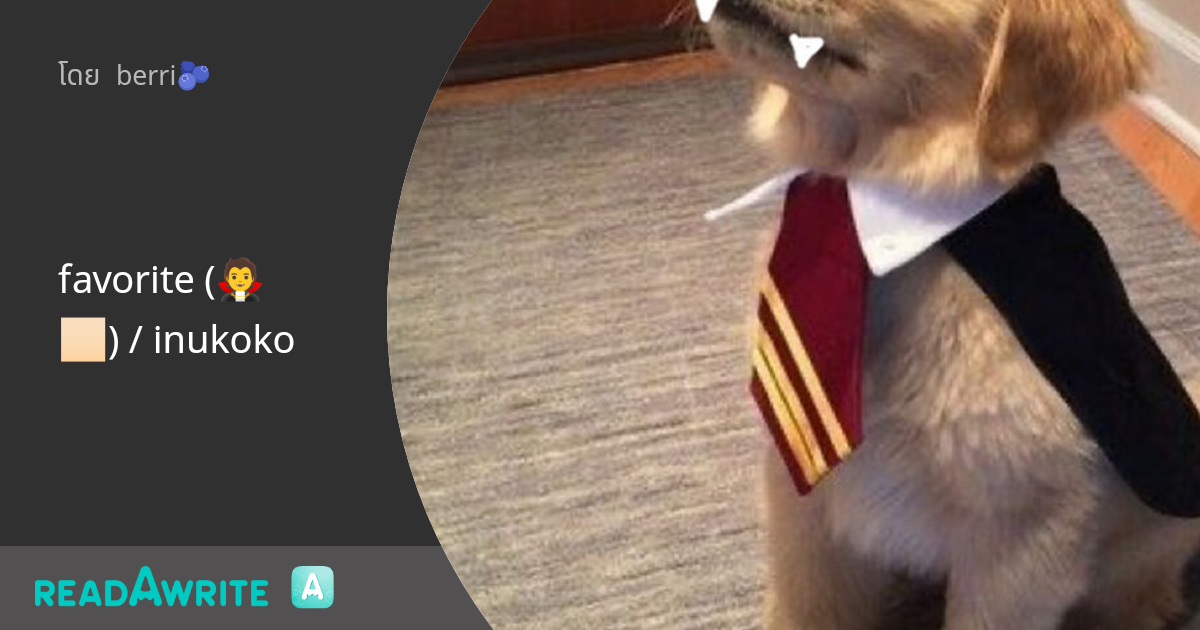 favorite (🧛🏻) / inukoko: ฟิค Boy Love (แชท)
