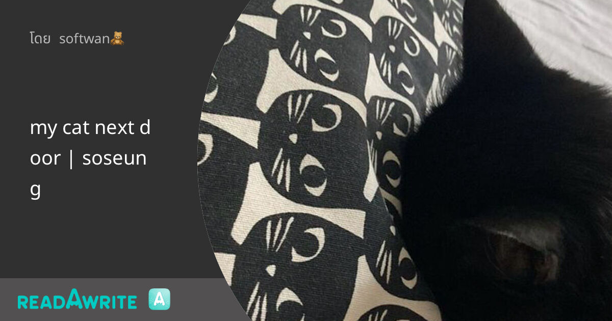 my cat next door | soseung: ฟิค Boy Love (แชท)