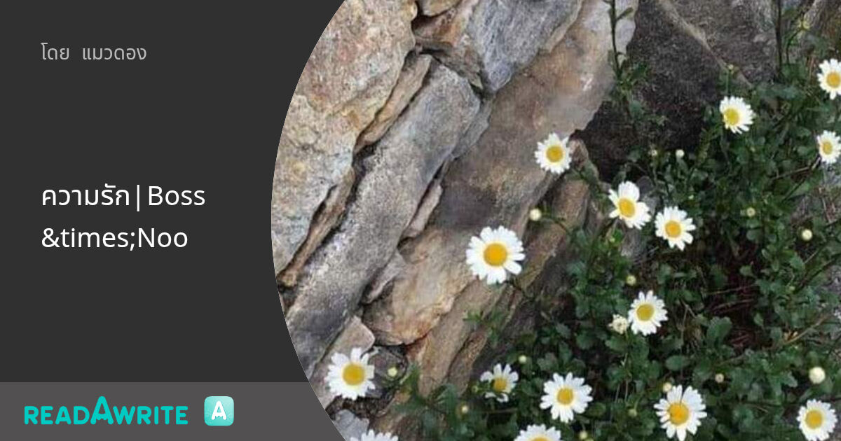 ความรัก|Boss ×Noo: ฟิค Love Novel (แชท)