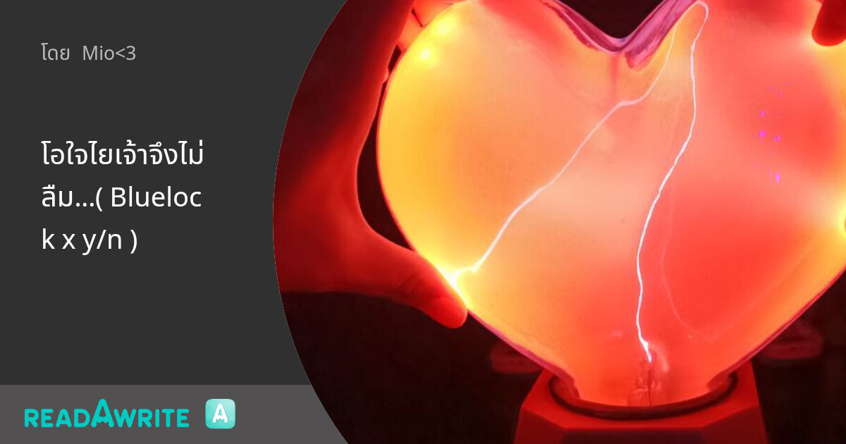 โอใจไยเจ้าจึงไม่ลืม...( Bluelock x y/n ): ฟิค Love Novel (แชท)