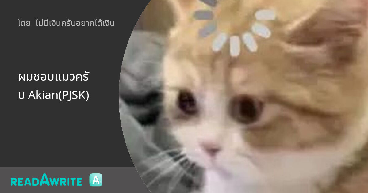 ผมชอบเเมวครับ Akian(PJSK): ฟิค Love Novel (แชท)